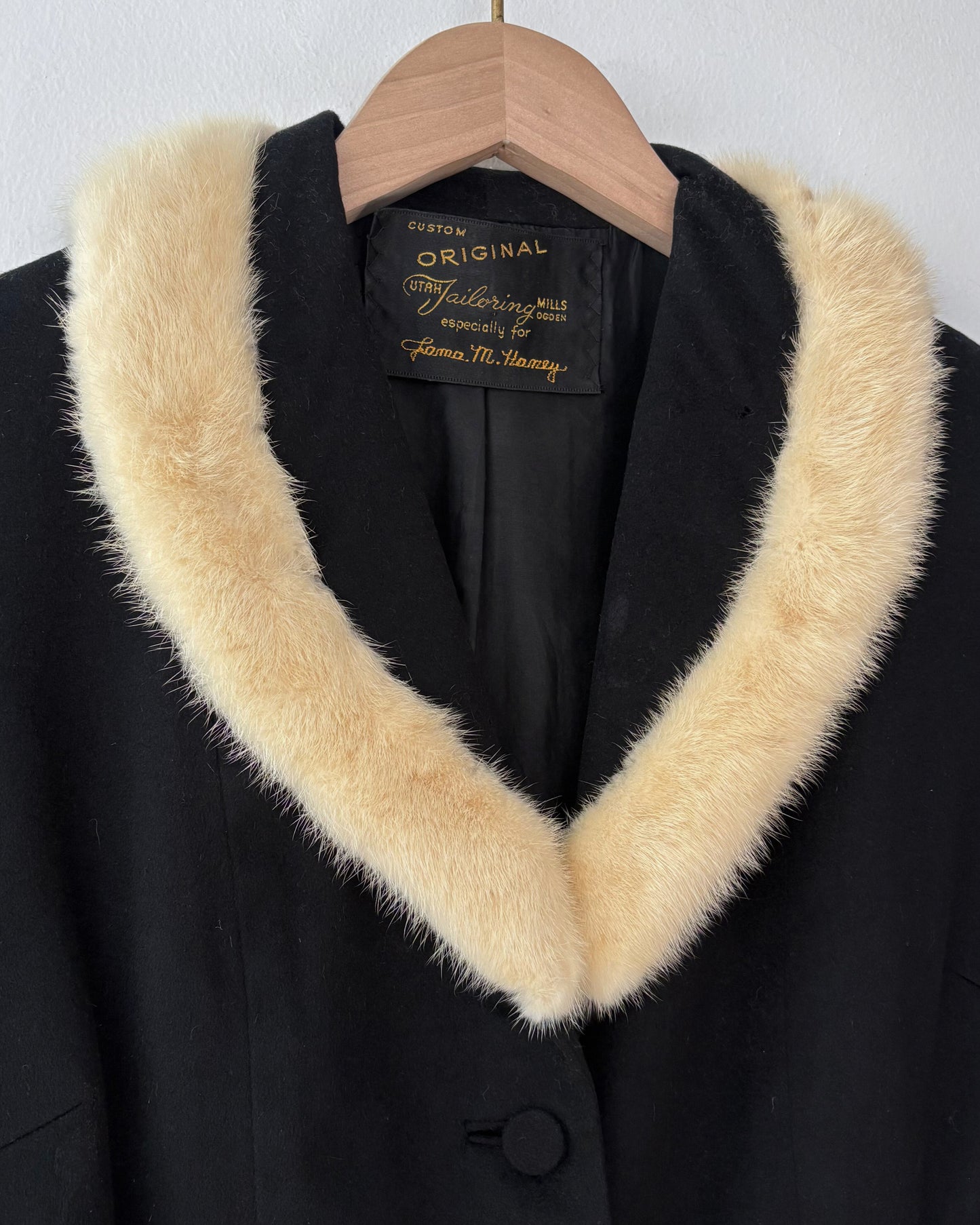 1950s Fur Trim Jacket – Sorbara’s